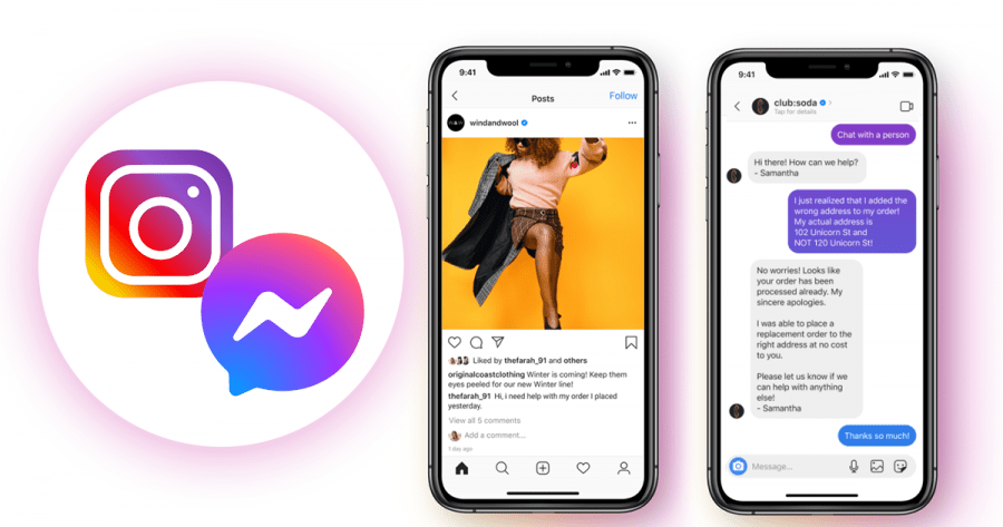 Facebook представив новий Messenger API з підтримкою Instagram | Adsider