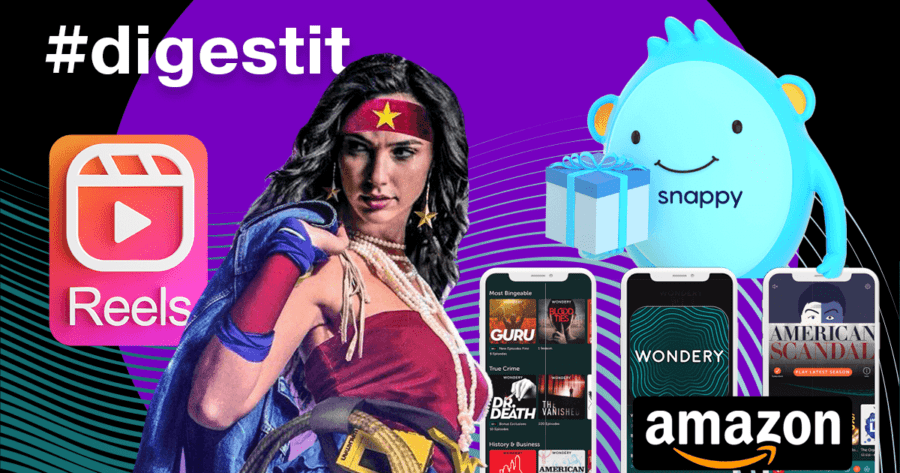 Подкастовий Amazon, інстаграмні секрети та нова «Диво-жінка»: digest it | Adsider